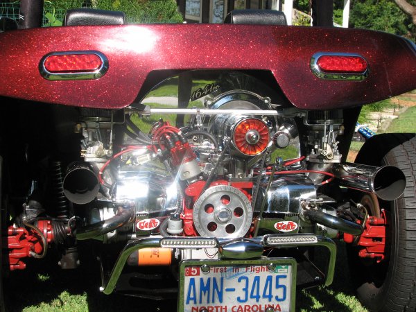 6" Oval Surface Mount Tail Light 10 LED w/ Chrome Trim Rings (Pr)